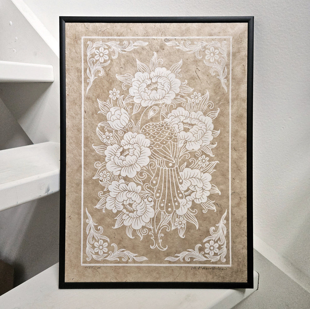 "Hour of the Bird" - white – Maarit Hänninen